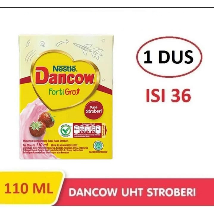 Jual COD // Susu Dancow Forti Grow 110 Ml 1 Dus Isi 36 Pcs // Susu ...