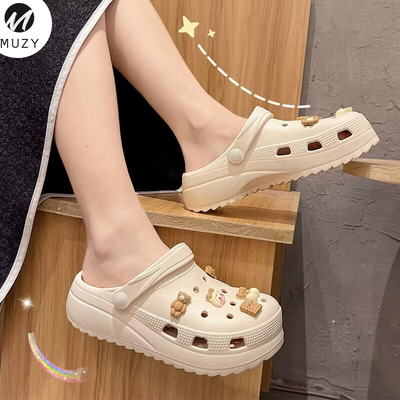 Jual MUZY Sendal Wanita Sendal Baim Karakter Wanita Sendal Tertutup ...