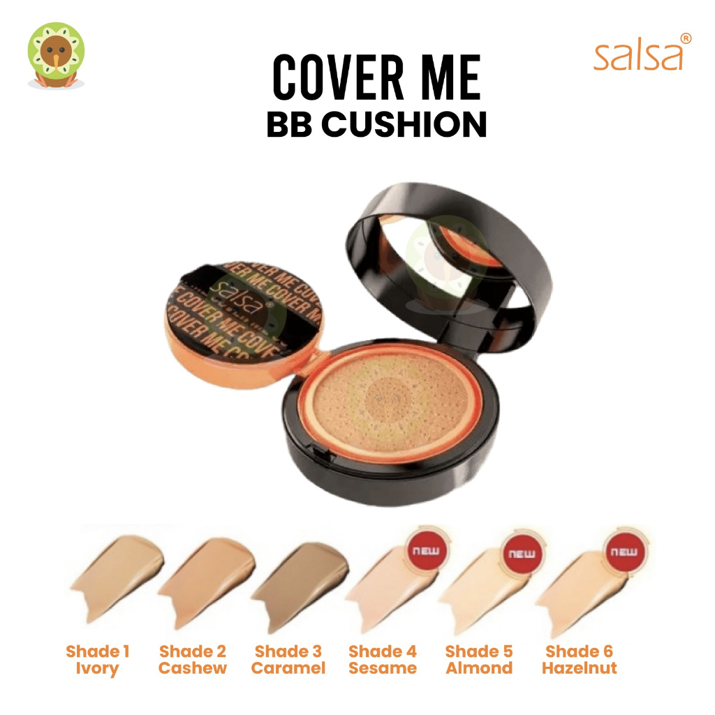 Jual SALSA COVER ME BB CUSHION - SEMI MATTE SPF 30 PA++ | Shopee Indonesia