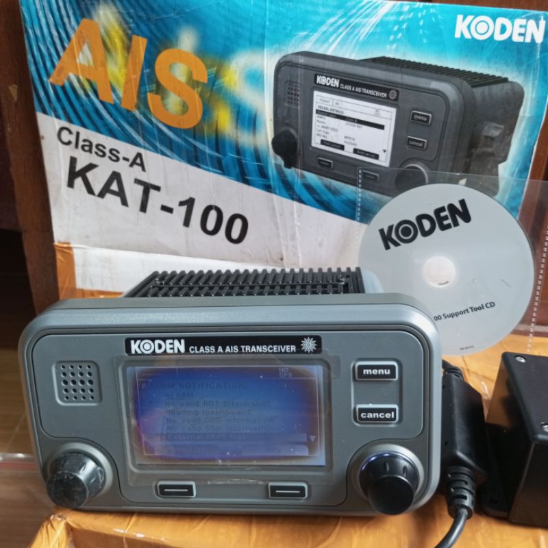 Jual Koden Kat 100 Class A Ais Tranceiver Signal marine minus LCD | Shopee Indonesia