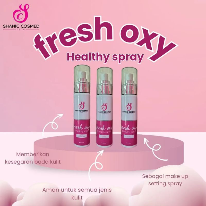 Jual FRESH OXY & HEALTHY SPRAY(GLOWING WATER YG MEMBERIKAN KESEGRAN ...