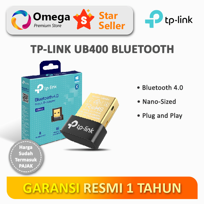Jual TP-Link UB400 Bluetooth 4.0 Nano USB Adapter | Shopee Indonesia