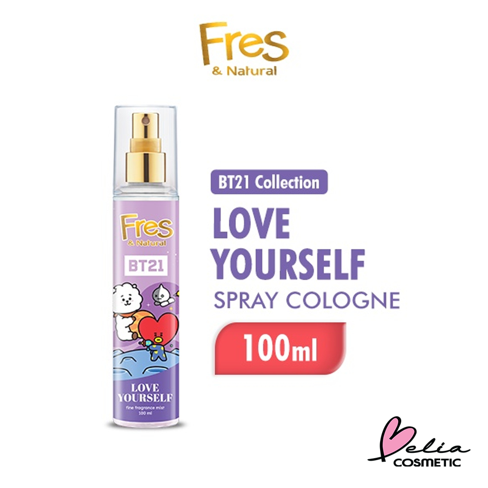 Jual BELIA FRES & Natural Fine Fragrance Mist 100ml | Spray Cologne ...