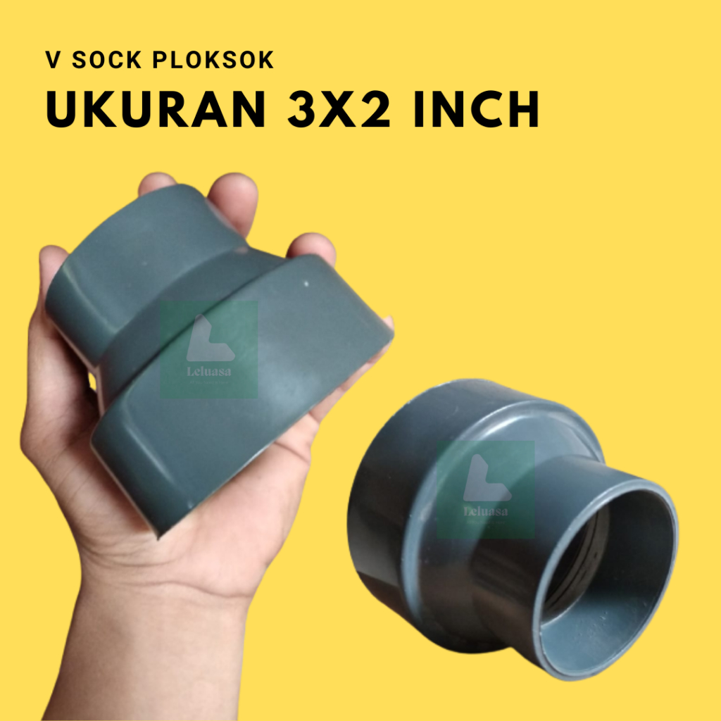 Jual Pipa Sambungan Dari Ukuran Besar Kecil Reduser Pipe Pvc Ukuran 3 X 2 Inch Vloksok | Shopee ...