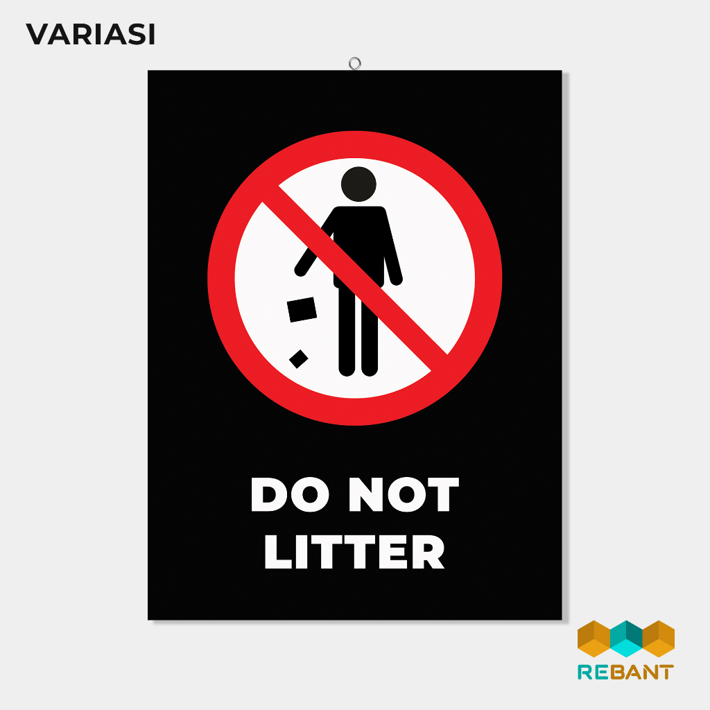 Jual REBANT HIASAN DINDING SIGN PERINGATAN (15X20) HIASAN DINDING CCTV ...