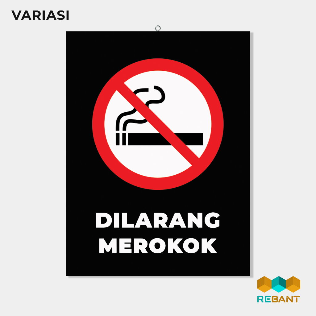 Jual REBANT HIASAN DINDING SIGN PERINGATAN (15X20) HIASAN DINDING CCTV ...