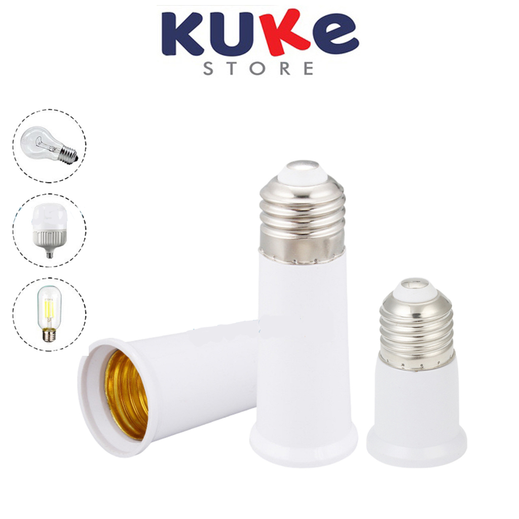 Jual KUKE SAMBUNGAN FITTING LAMPU DOWNLIGHT BOHLAM LED BOLA LAMPU E27 ...