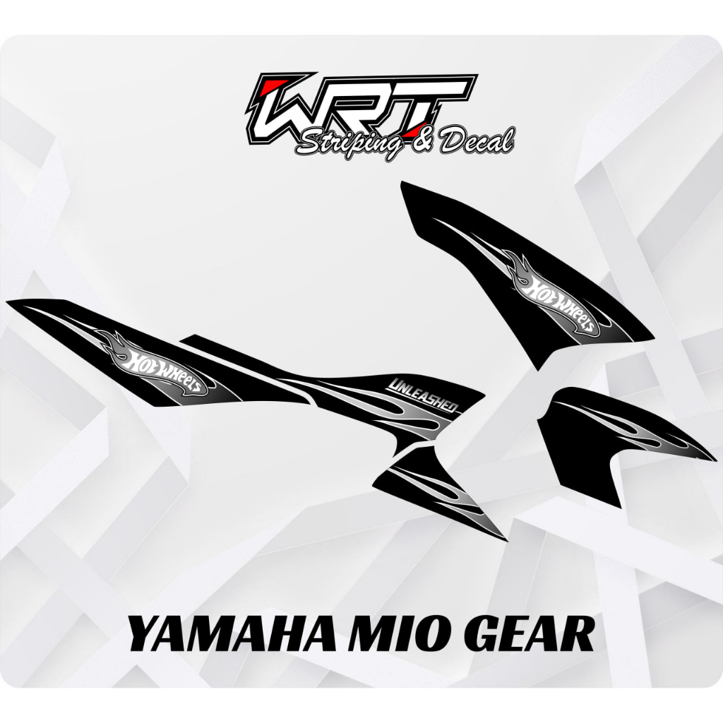 Jual Striping Mio Gear-Stiker Decal Mio Gear HotWheels | Shopee Indonesia