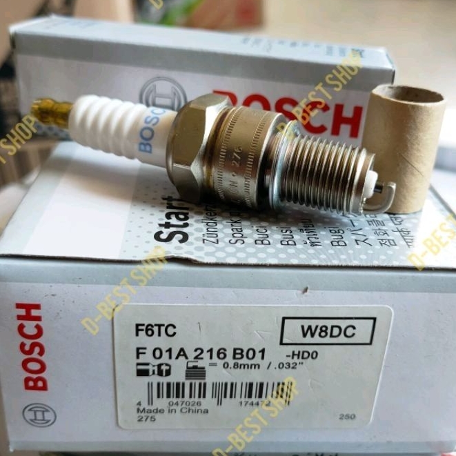 Jual Busi Bosch F6TC ( W8DC ) | T120 SS LANCER KARIMUN KATANA HILUX -1Pcs | Shopee Indonesia