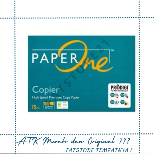 Jual Kertas HVS Paper One A3 - 75 GSM - 1 RIM | Shopee Indonesia