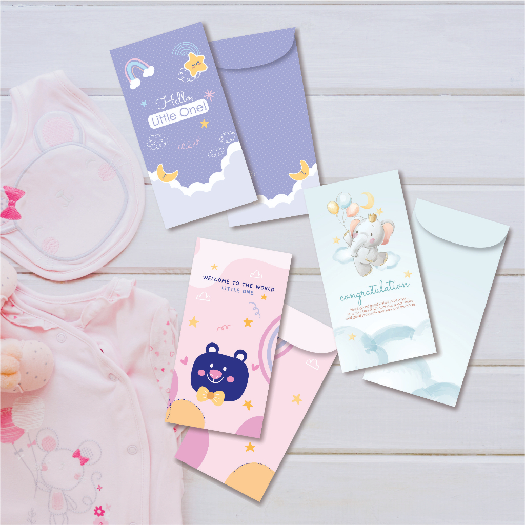 Jual NEW Angpao Amplop Baby Newborn Amplop Kelahiran Bayi Angpao ...