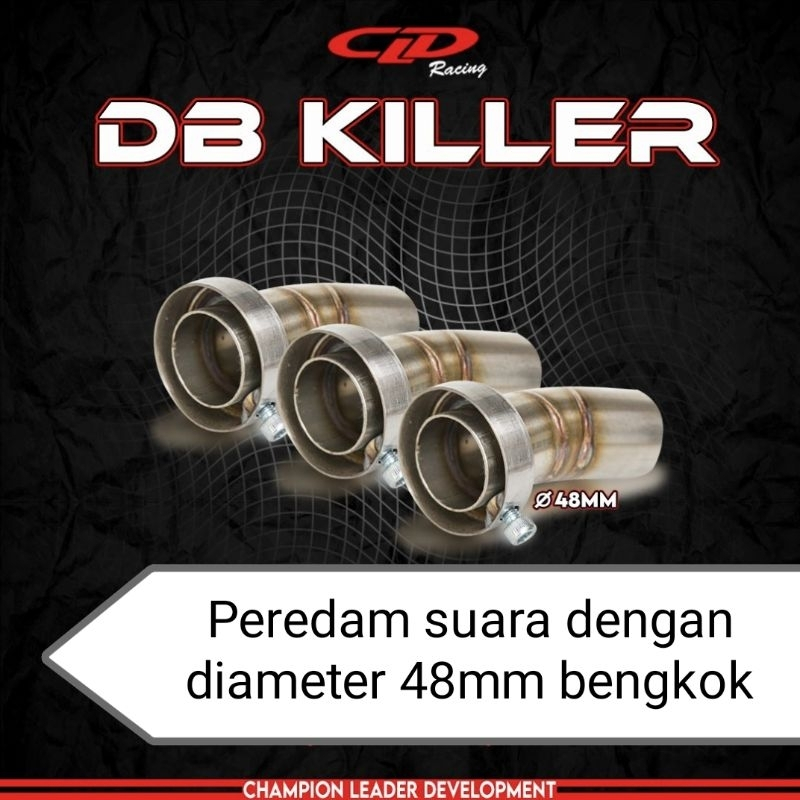 Jual DB Killer Original CLD Type Soft Ukuran 48mm ( Bengkok ) | Shopee Indonesia