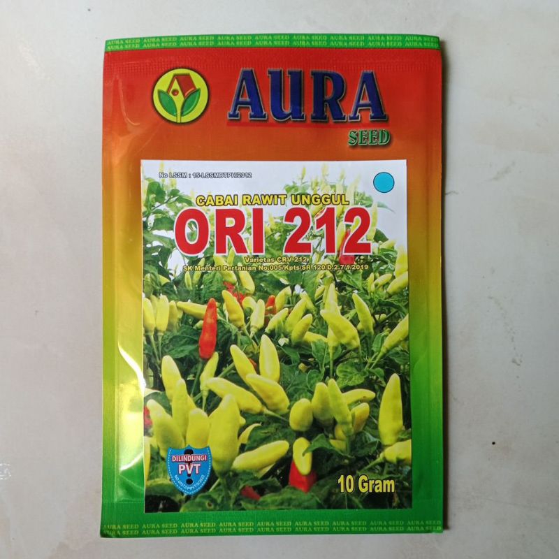 Jual Cabe Rawit Ori 212 kmsn 10 gr, Cabe ORI 212 memenuhi keunggulan ...