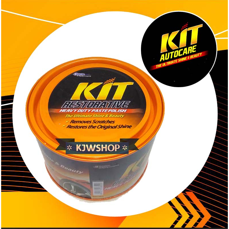 Jual Kit Restorative Heavy Duty Paste Polish 500 Gr Car Paste Wax Oren ...