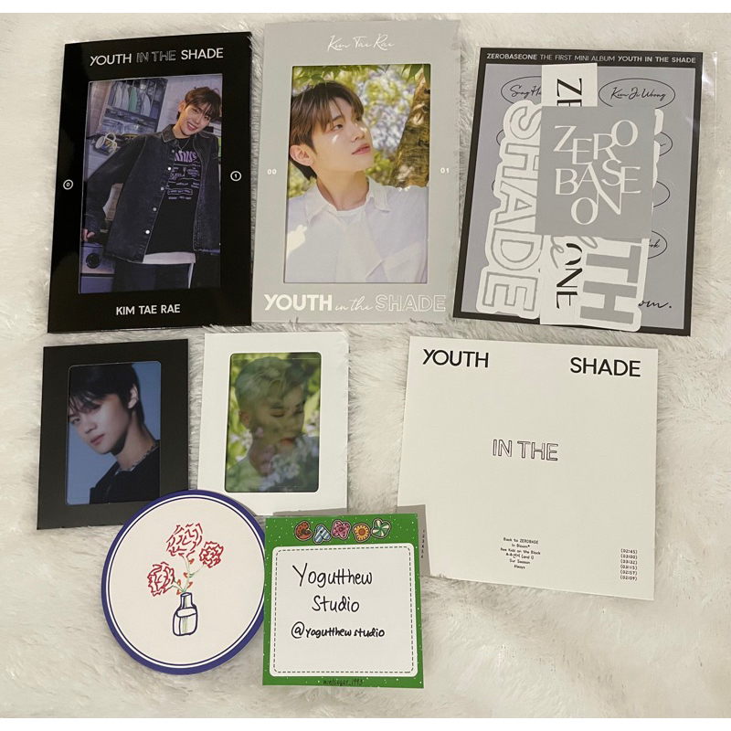 Jual ZB1 ZEROBASEONE INCLUSION STICKER CD PHOTO FRAME KIM TAERAE LAYER ...