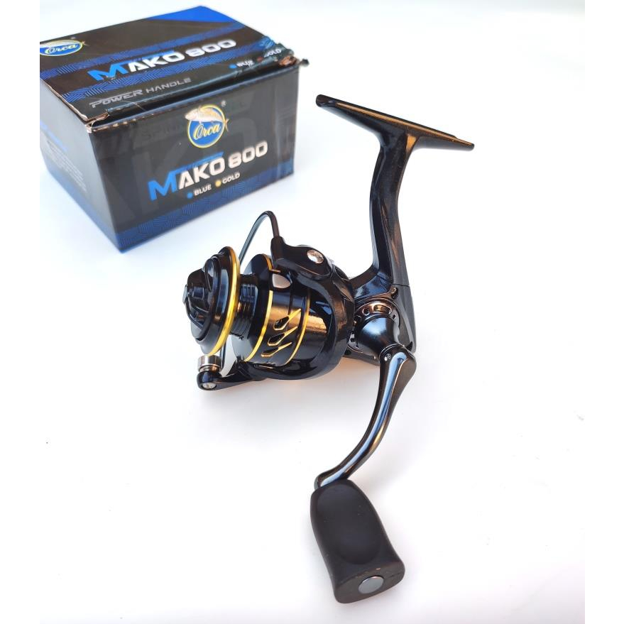 Jual Reel orca Mako 800 power Handle Kuat putaran reel halus | Shopee ...