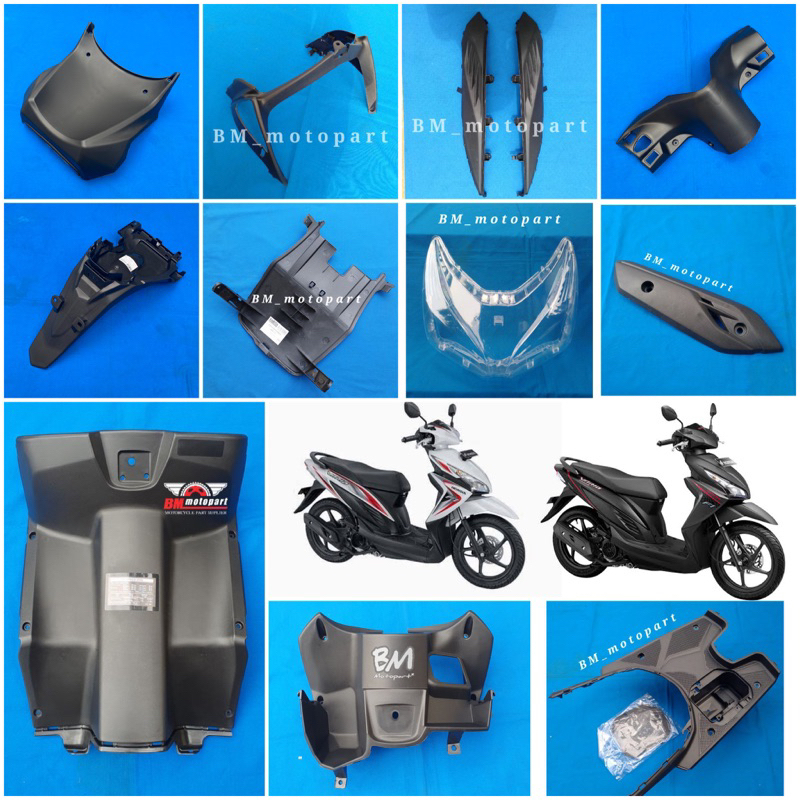 Jual Cover Body Dek Body Kasar Honda VARIO 110 fi Led 2013-2019 ...