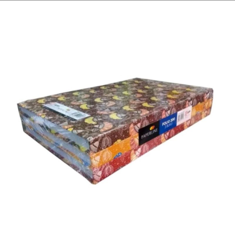 Jual Buku Batik Besar 200 Lembar Paperline Folio Hard Cover | Shopee ...