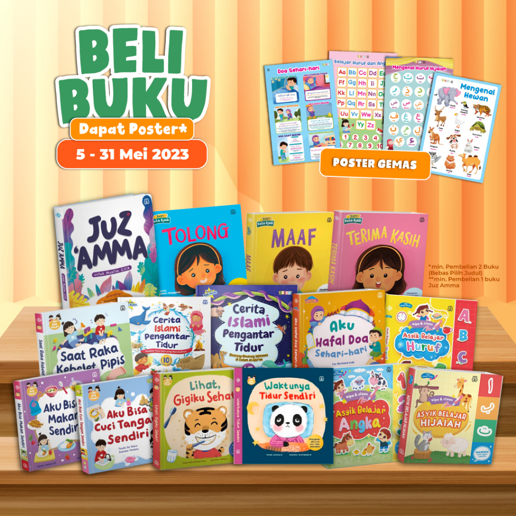 Jual TIDAK DIJUAL - POSTER ANAK - GIMMICK BENTANG | Shopee Indonesia