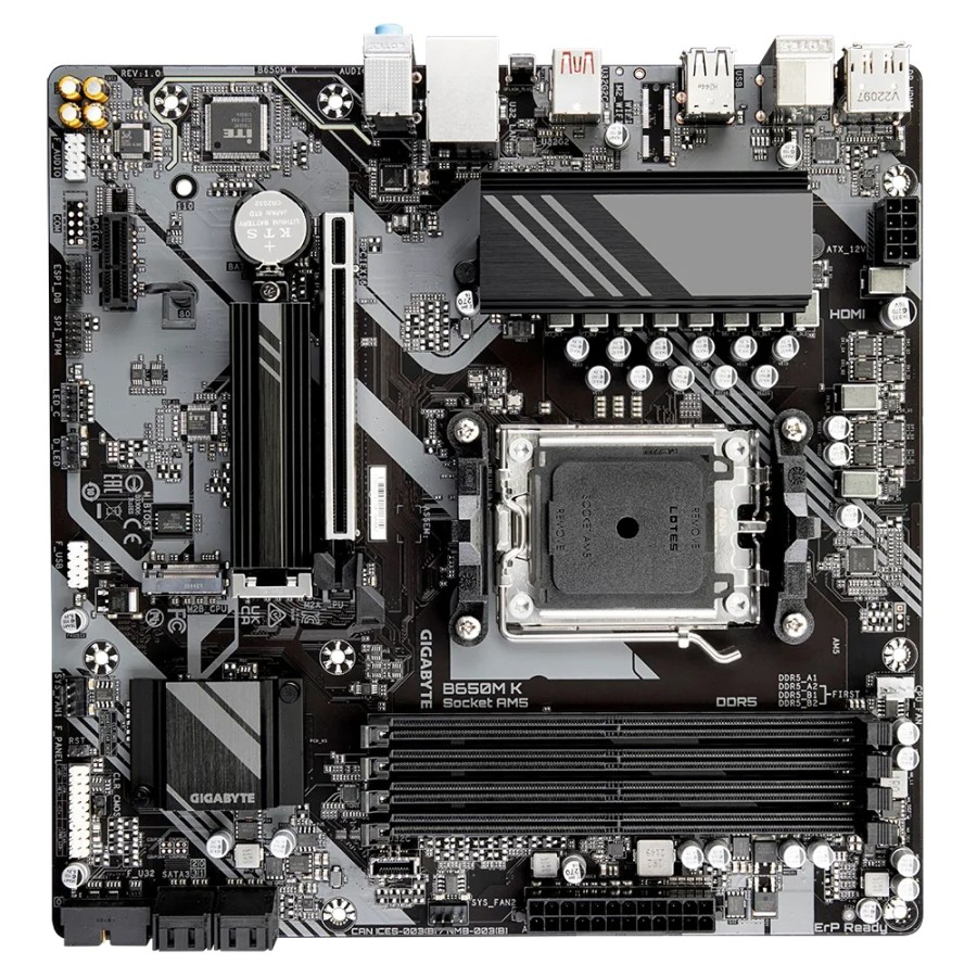 Jual Gigabyte B650M K - AM5 AMD B650 DDR5 USB3.2 Type-C SATA3 ...