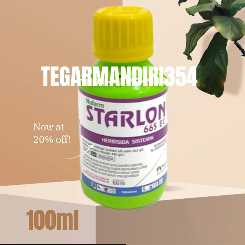 Jual Herbisida untuk pohon starlon 100ml original Racun gulma pohon ...