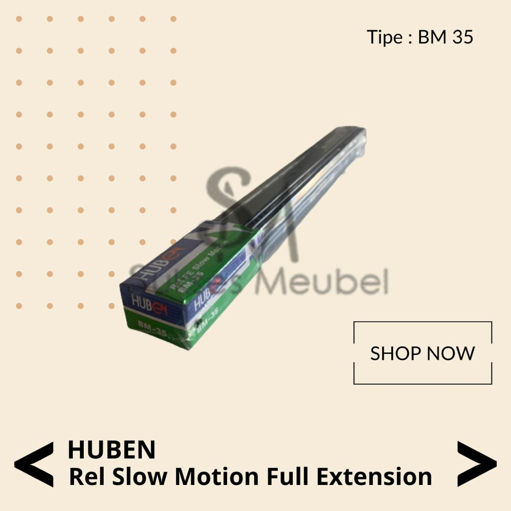 Jual HUBEN Rel Slow Motion Full Extention BM - 35 - 250 | Rel Laci ...