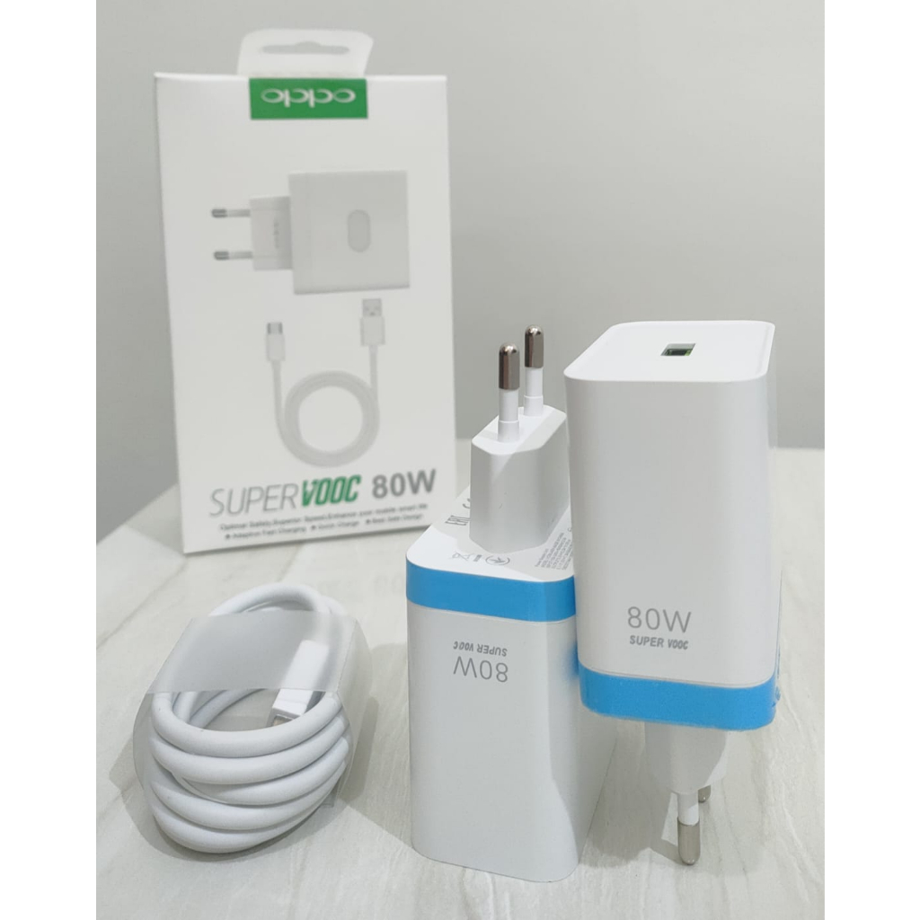 Jual TRAVEL CHARGER OPPO 80W SUPER VOOC USB C ORIGINAL SUPERVOOC FLASH ...