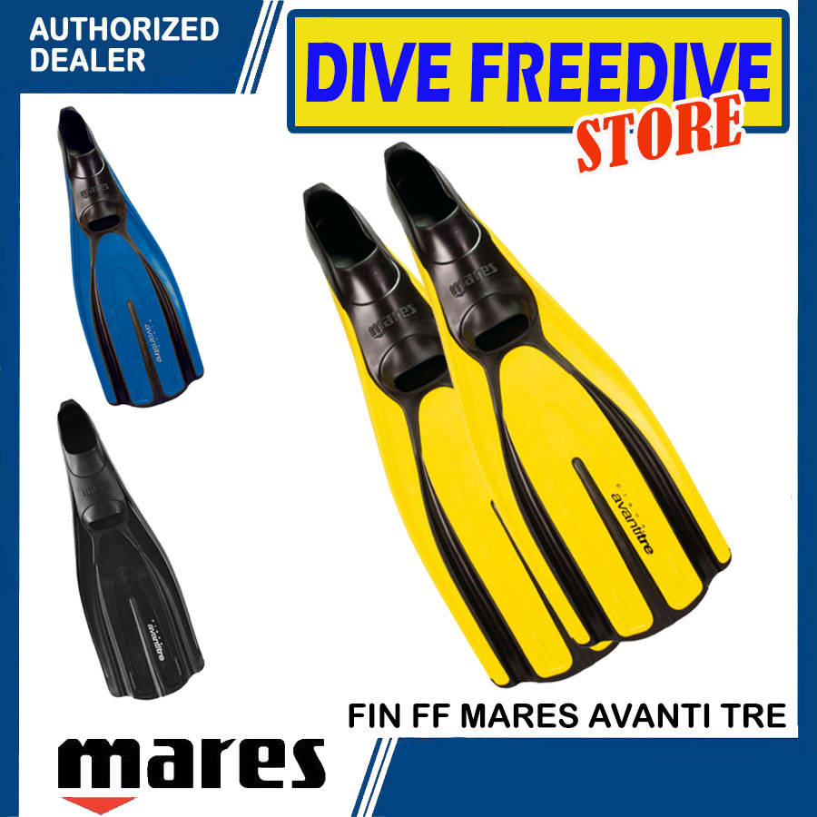Jual Fin Diving Mares Avanti Tre Fins Kaki Katak Bebek Sepatu Selam Snorkeling Snorkling Scuba ...