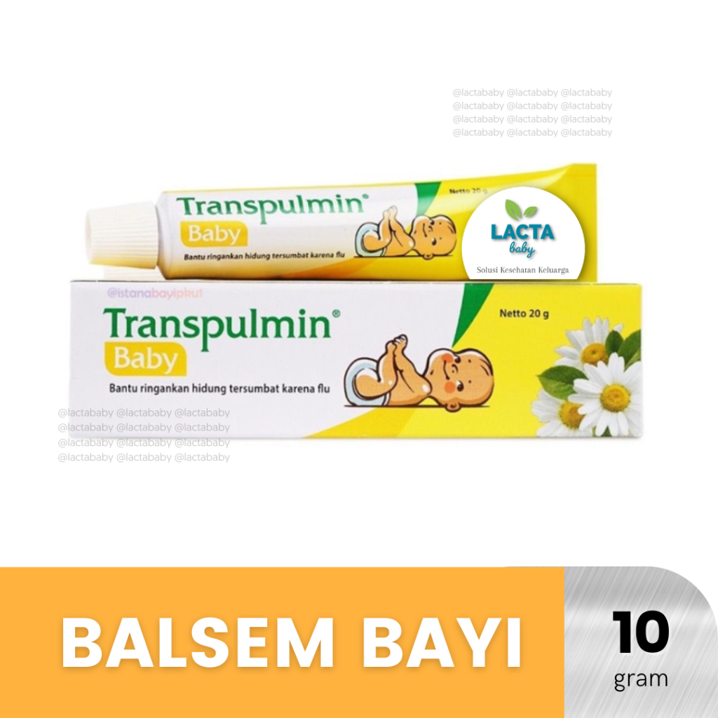 Jual Transpulmin Balsem Baby - Balsem bayi/Flu bayi | Shopee Indonesia