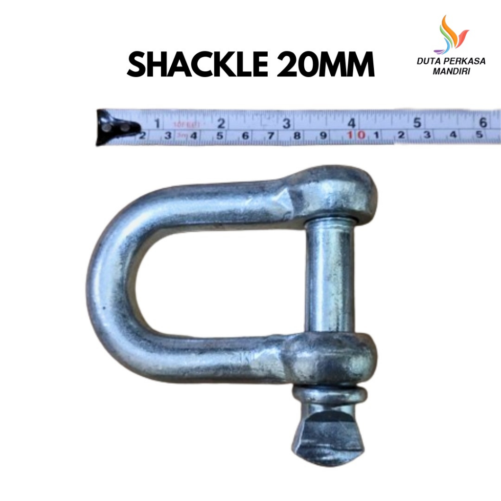 Jual DPM - SEGEL D M20 / SHACKLES 20 mm / SAMBUNGAN RANTAI BESI 3/4 ...