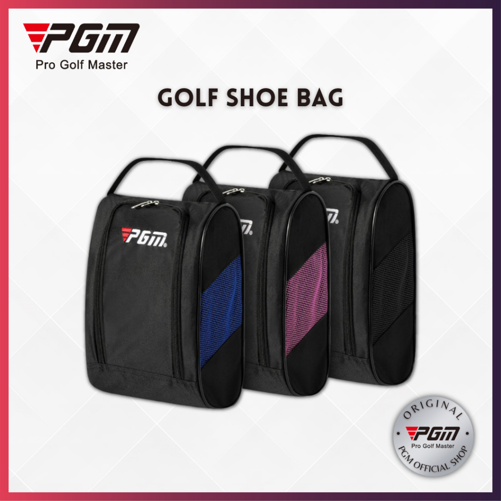 Jual PGM Golf Shoe Bag Mini Nylon Lightweight Portable | Tas Sepatu ...