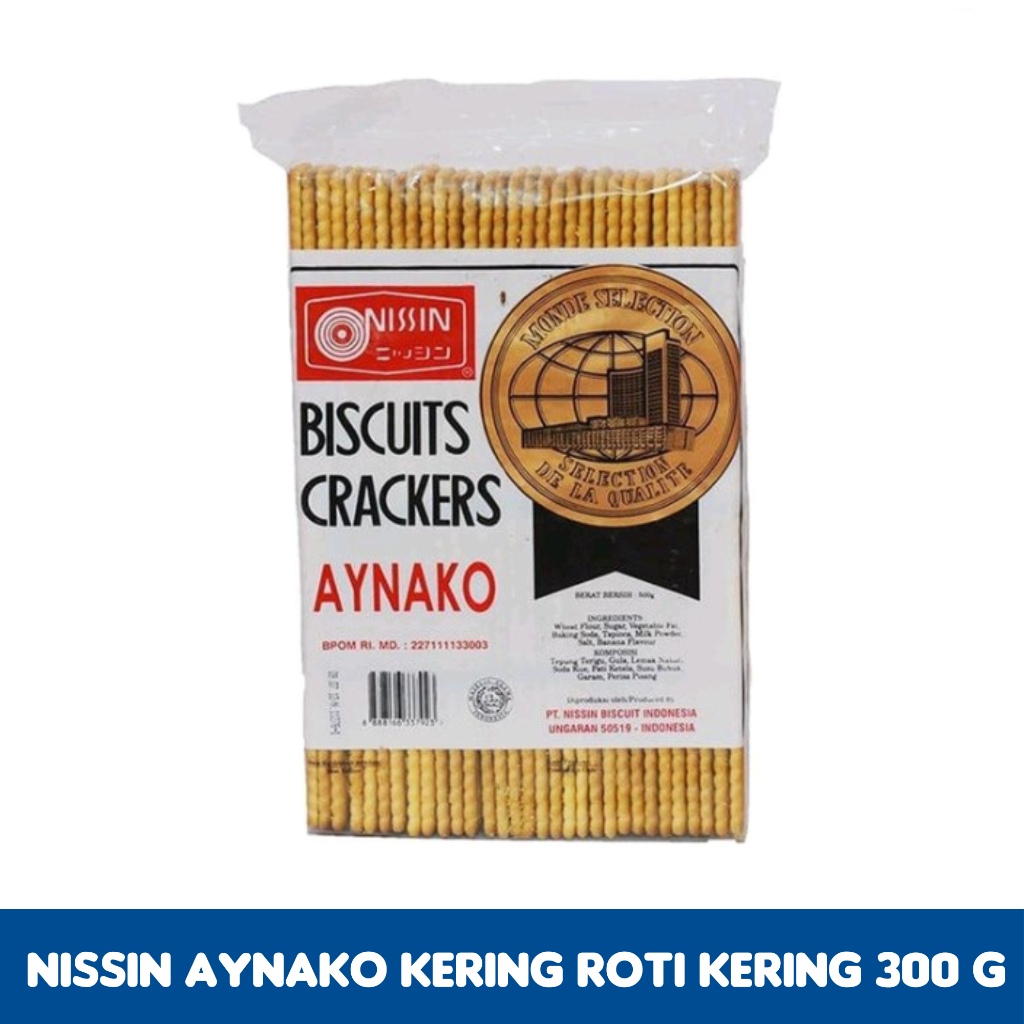 Jual Biskuit Nissin Aynako Kering Roti Kering 300 gr Edisi Lebaran ...