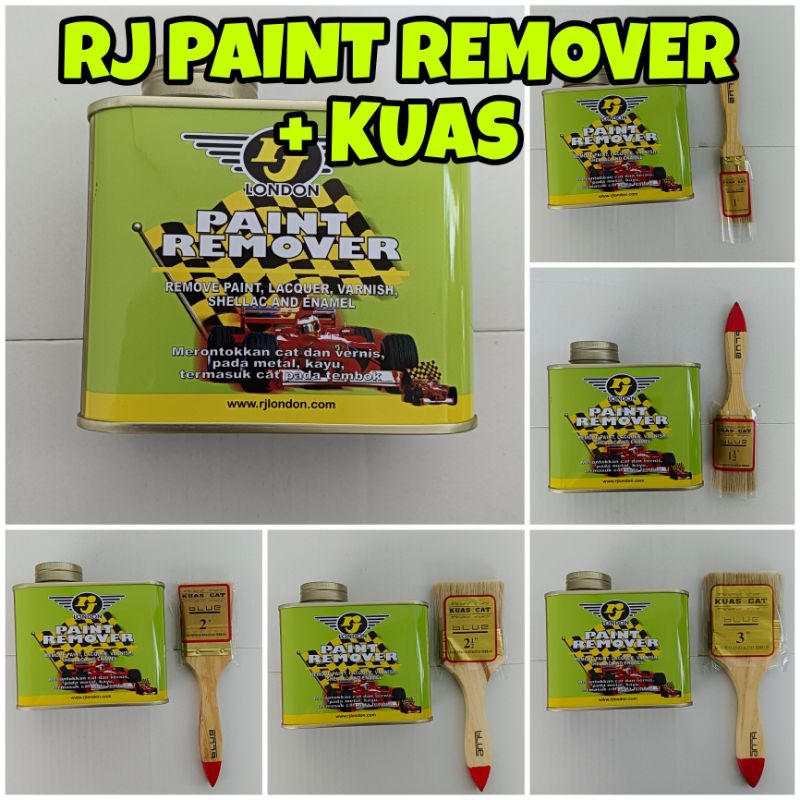 Jual RJ Paint Remover 450g RJ london paint remover pembersih cat ...