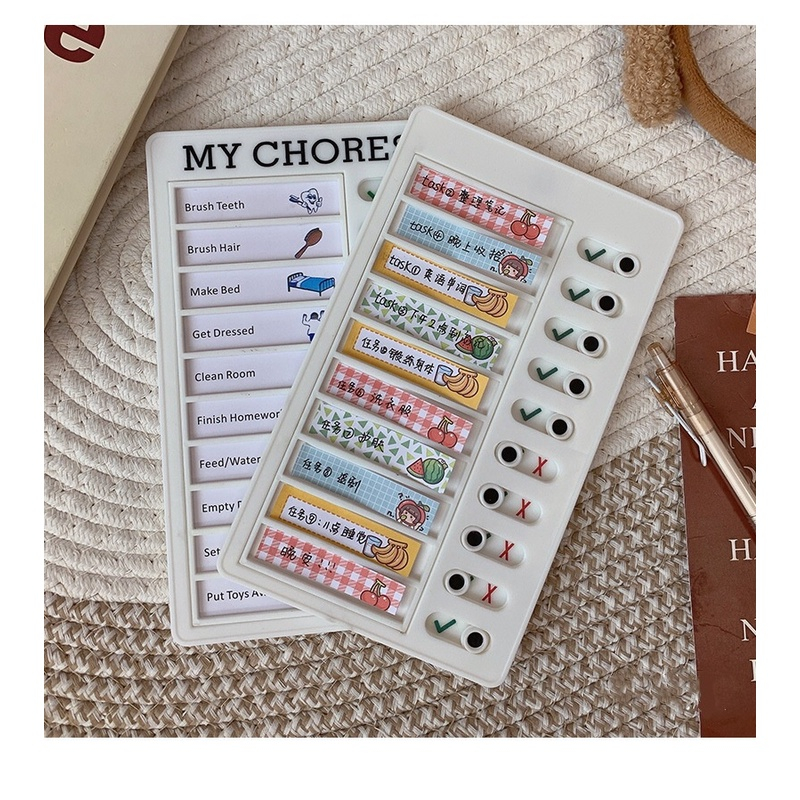 Jual Papan To Do List Time Table My Chores Papan Jadwal Belajar Memo ...