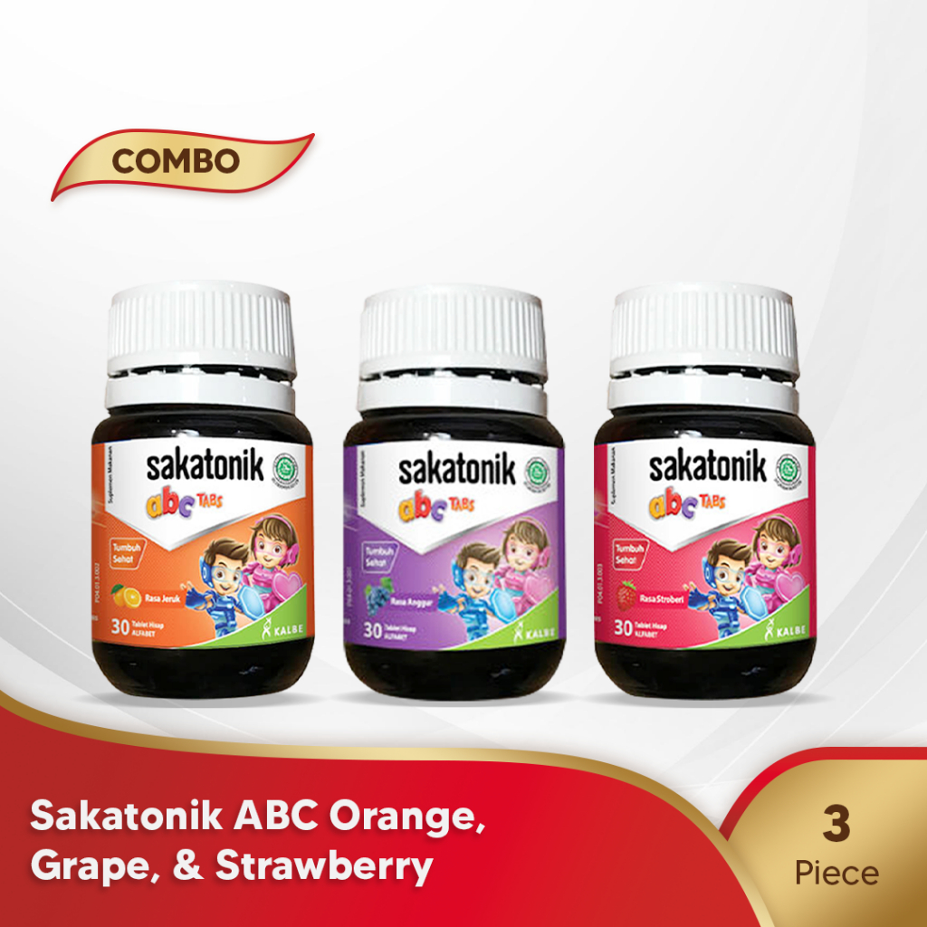 Jual Sakatonik ABC Complete Pack - Multivitamin Anak Semua Rasa ...