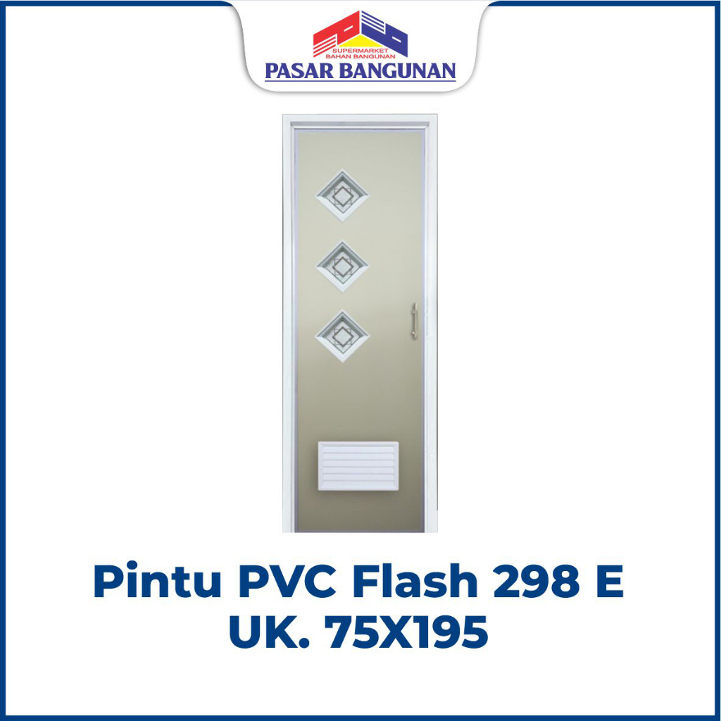 Jual Pintu PVC Flash 298 E Pintu KM Kr/Kn | Shopee Indonesia