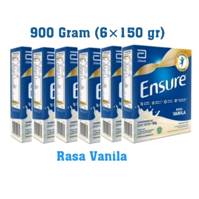 Jual SUSU ENSURE GOLD 850 GRAM VANILA COKLAT / SUSU DEWASA RENDAH ...