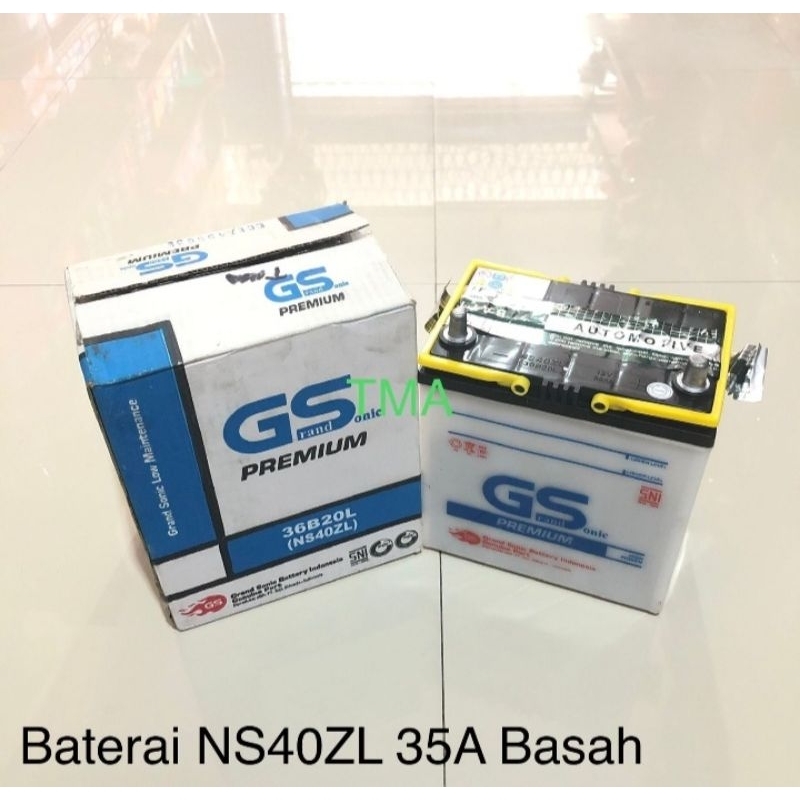 Jual Aki Mobil GS NS40ZL Basah | Shopee Indonesia