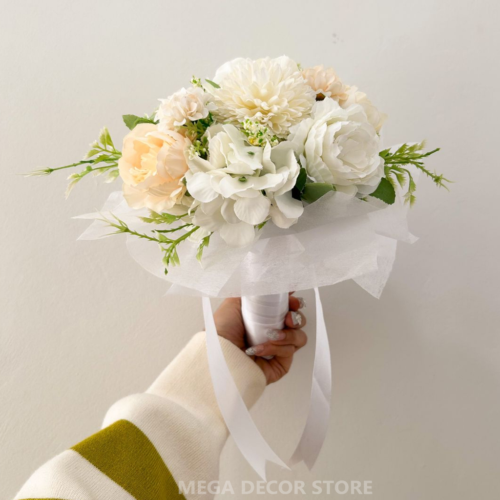 Jual HAND BOUQUET BUNGA / WEDDING/LAMARAN/TUNANGAN/BUNGA ARTIFICIAL ...