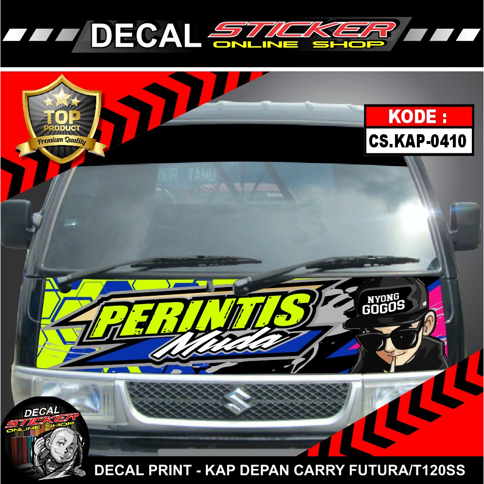 Jual STIKER KAP DEPAN CARRY/T120SS L300 NEW CARRY DESIGN KEREN VIRAL ...