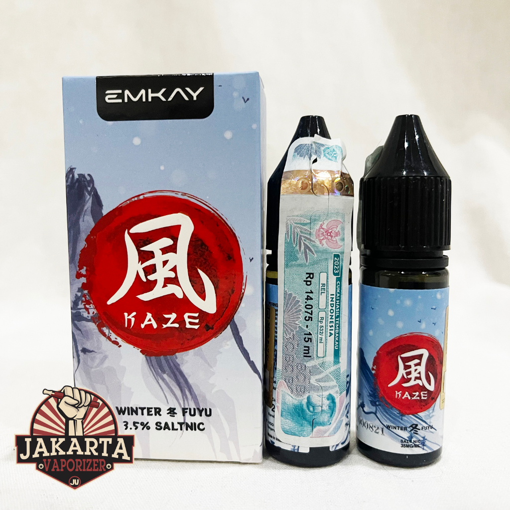 Jual [SALT] KAZE WINTER FUYU SALTNIC BY EMKAY BREWER 15ML 35MG LIQUID ...