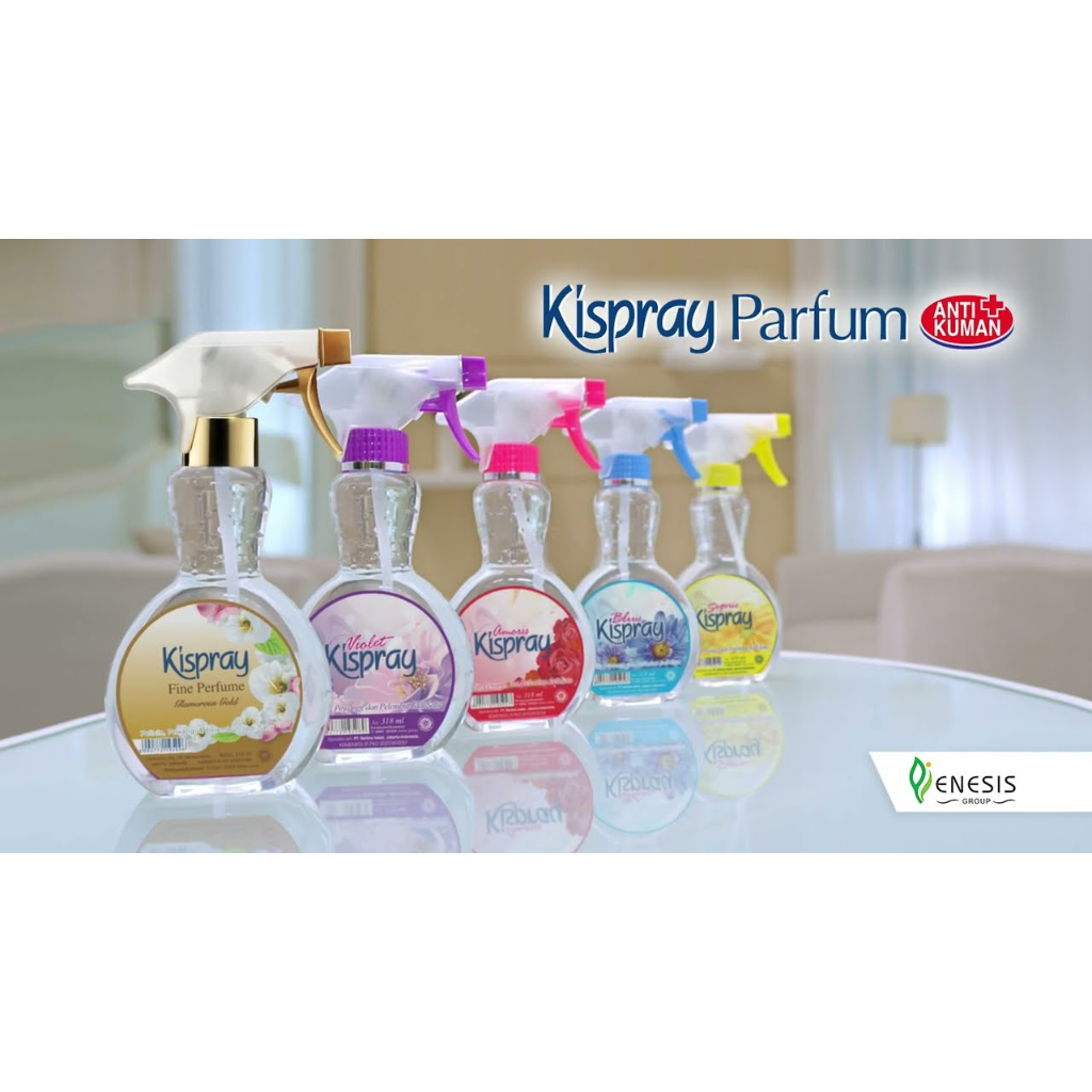 Jual Kispray Pelicin Pakaian Spray 1 BOTOL Wangi | Shopee Indonesia