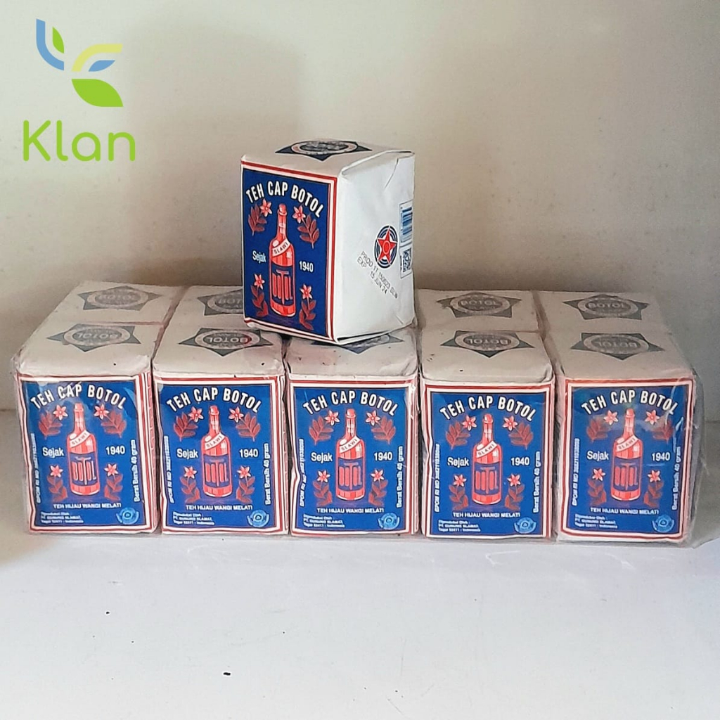 Jual TEH CAP BOTOL BIRU BUBUK 40GR/ TEH TUBRUK | Shopee Indonesia