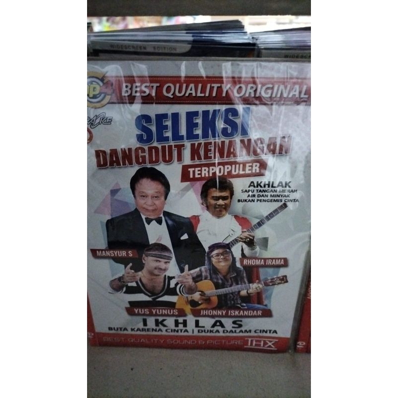 Jual Kaset Video Lagu Seleksi Dangdut Kenangan Terpopuler | Shopee Indonesia