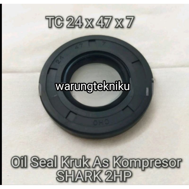 Jual oil seal kruk as compressor 2 hp shark | Shopee Indonesia