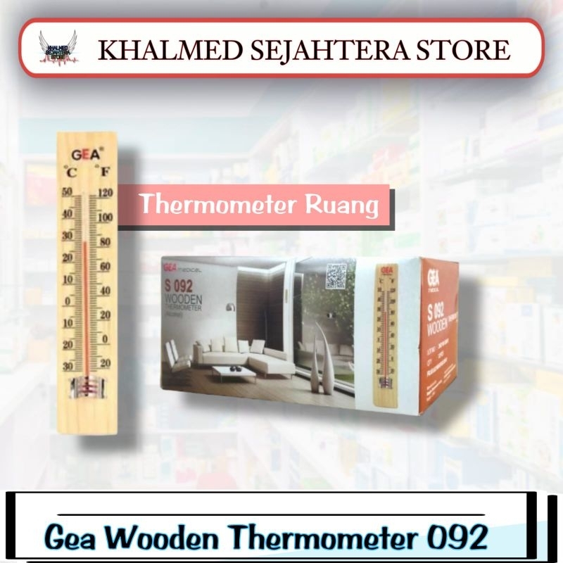 Jual Gea Termometer Ruangan Kayu | Shopee Indonesia