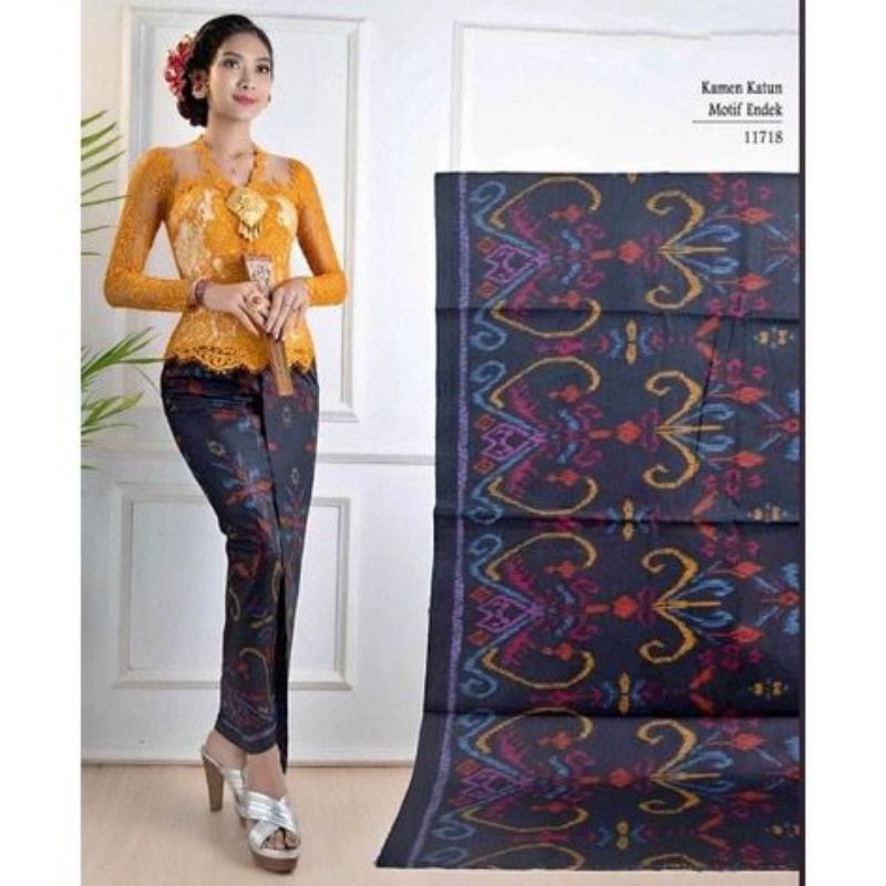 Jual Kamen katun endek bali | kamen lembaran endek|pakaian adat bali ...