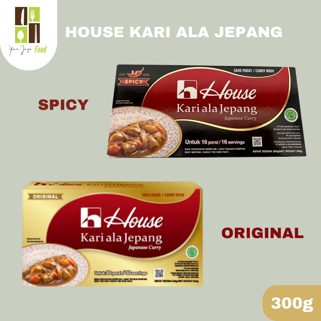 Jual House Kari Ala Jepang / Saus Padat / Curry Roux / Kari Original ...