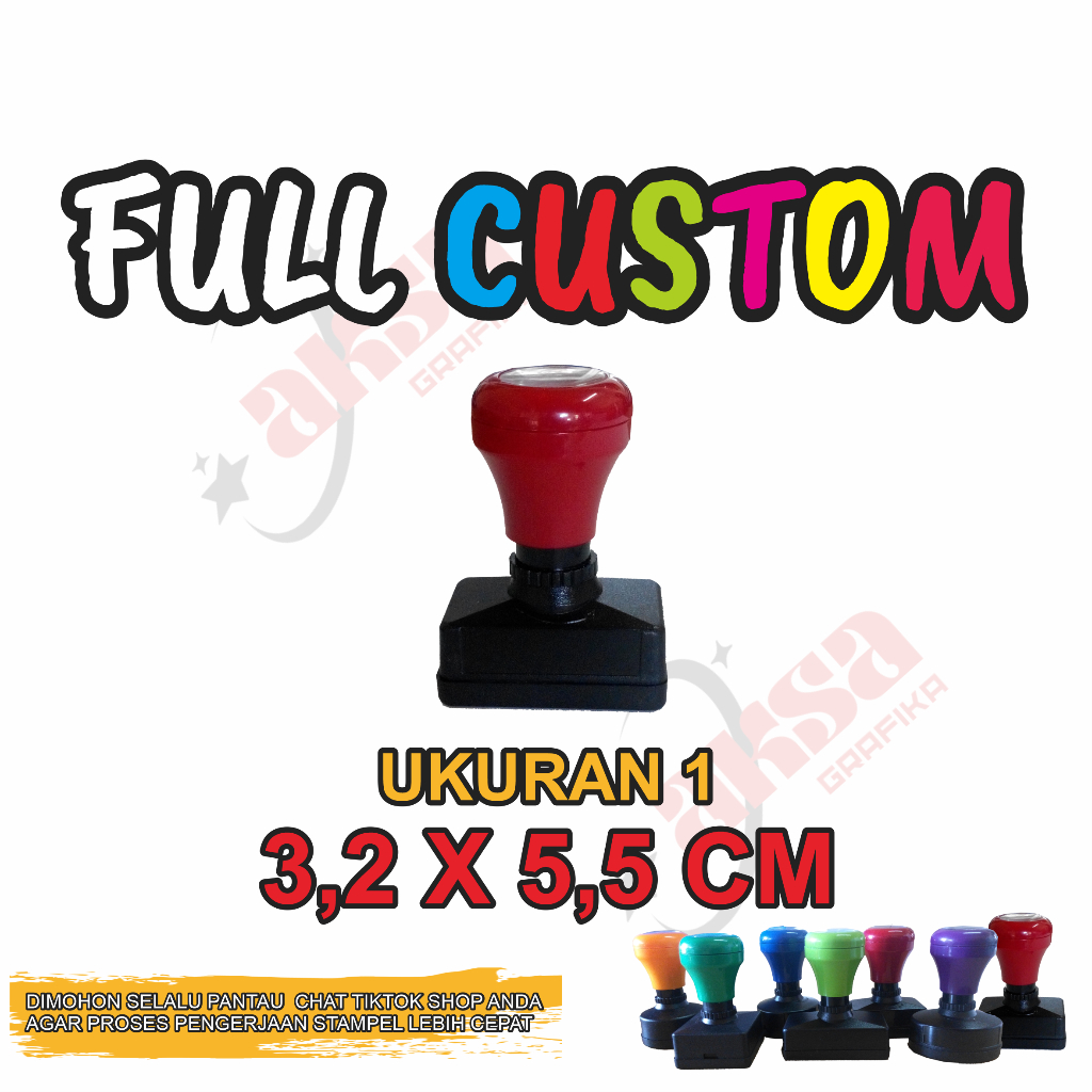 Jual Stempel Penilaian / Koreksi Guru Model Bebas Custom | Shopee Indonesia