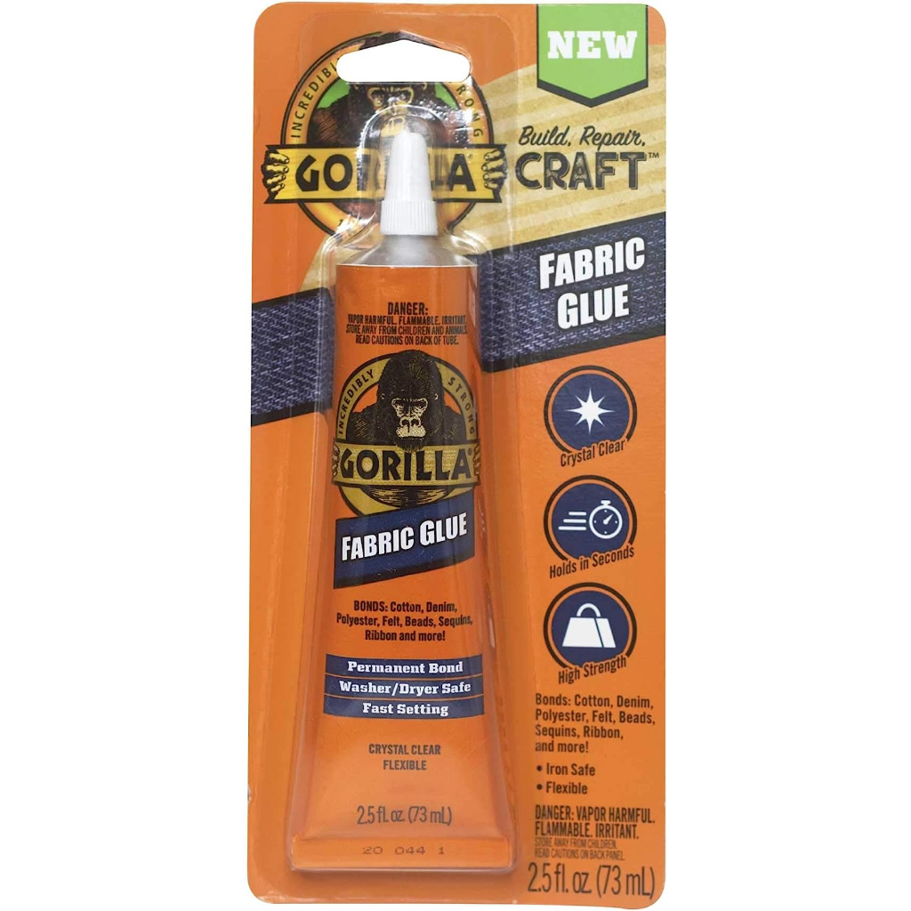 Jual Lem Untuk Kain Gorilla Glue Fabric & Craft Isi 73mL Warna ...